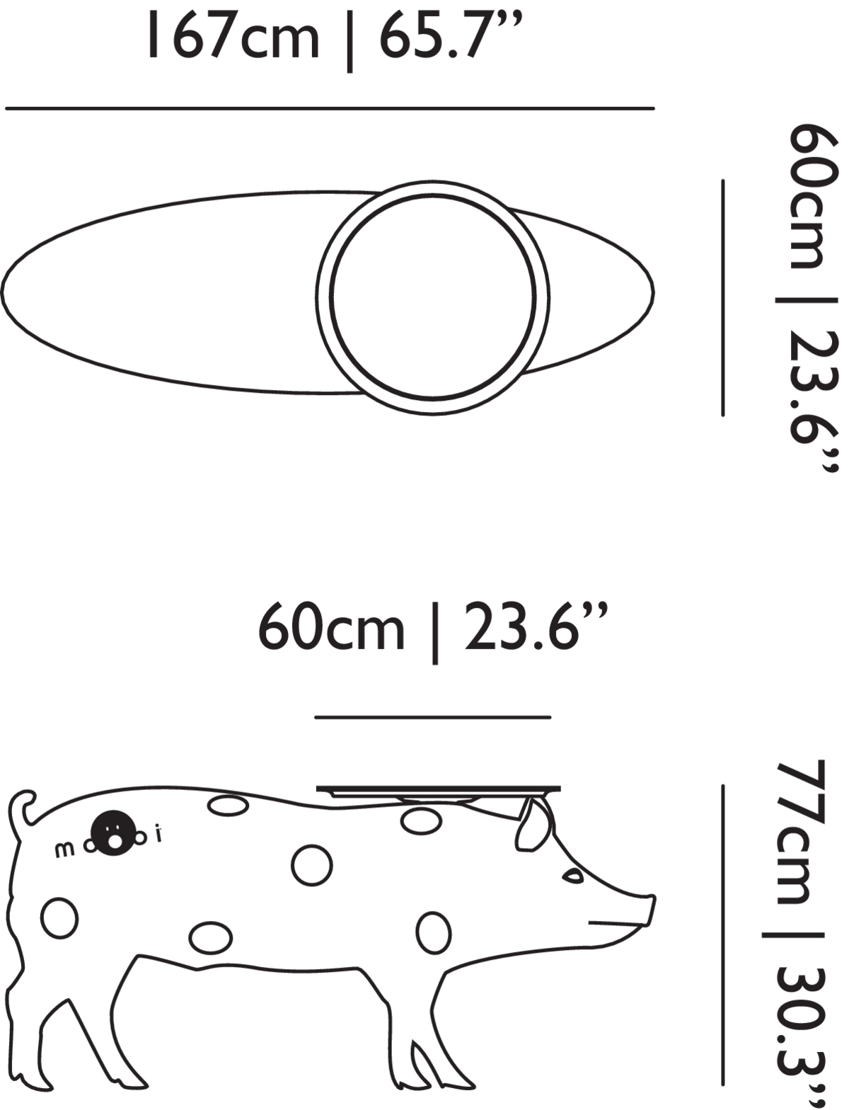 Moooi - Pig Table