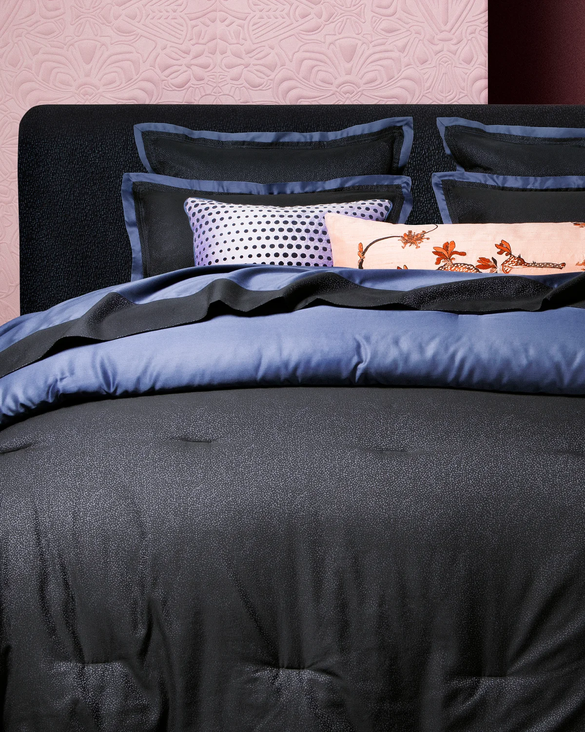 Calligraphy Bird Duvet Cover