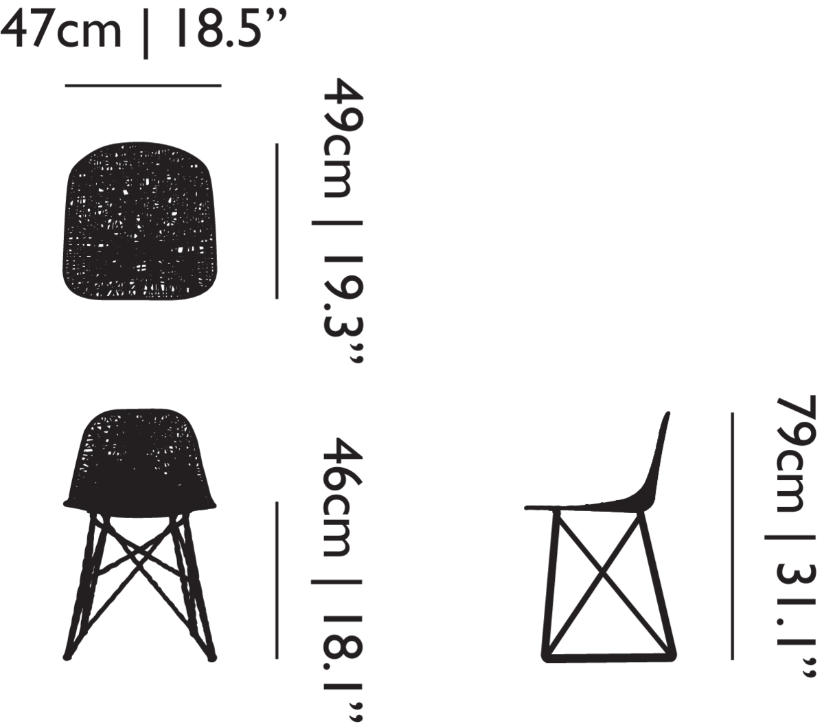 Moooi - Carbon Chair